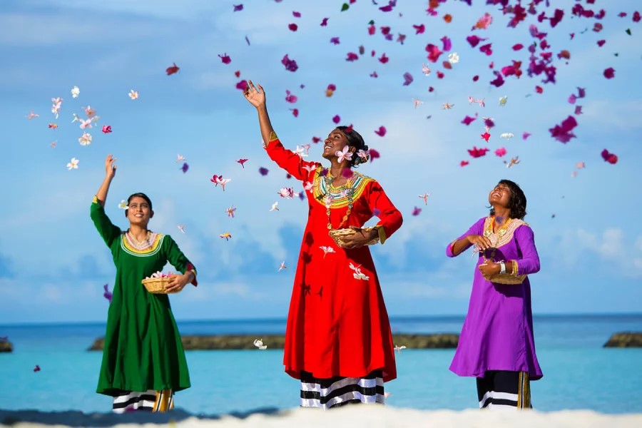 What is the official language of the Maldives?